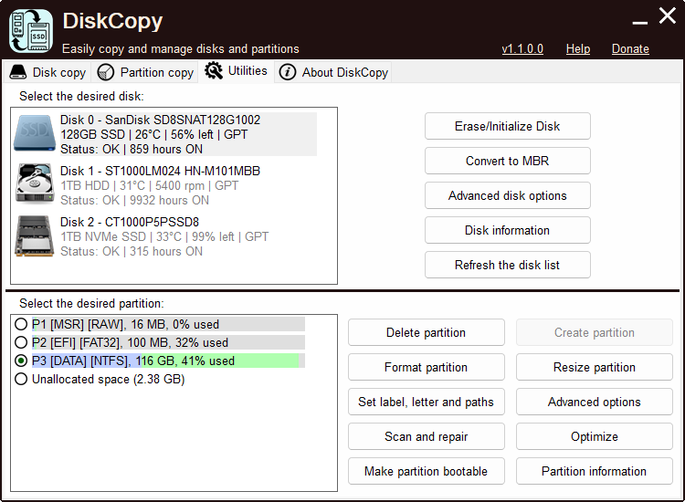 무료 프로그램 DiskCopy : 네이버 블로그