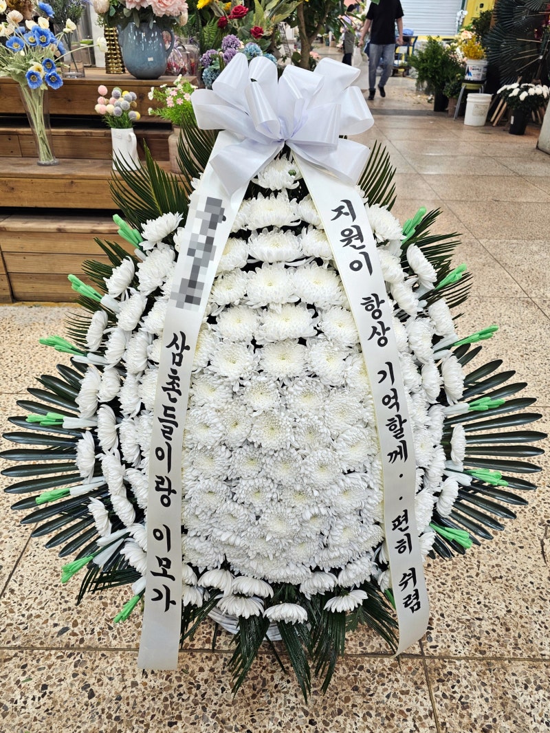 장례식장 꽃 종류 근조화환 근조바구니 근조스탠드 서양란 49재 추모 꽃바구니 영정바구니 양재꽃시장 화환 예림화원