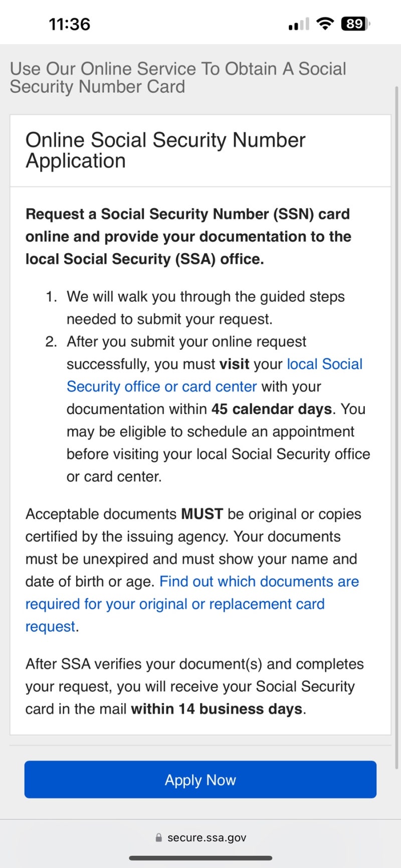 미국 SSN(Social Security Number) 발급 방법,소요시간 : 네이버 블로그