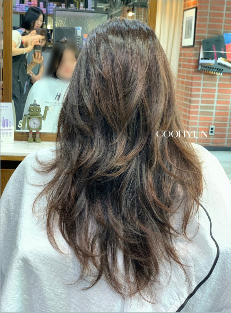 전문가가 알려주는 긴머리 허쉬컷 Vs 레이어드컷 차이점💕 알고가실게요~ 네이버 블로그