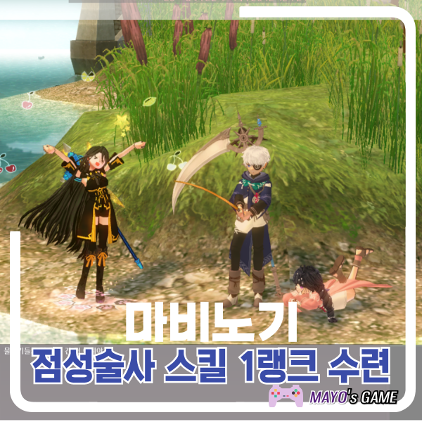 마비노기 전투 점성술사 스킬 1랭크까지 수련 공략 네이버 블로그