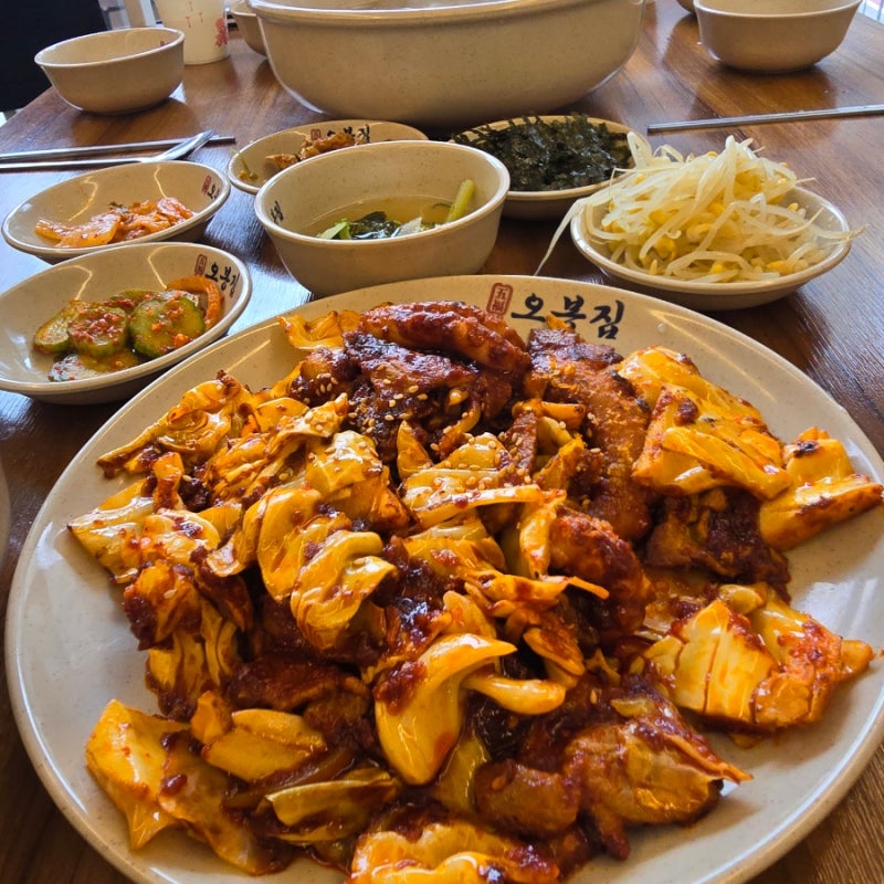안산 원곡동 직화제육낙지볶음 맛집 오봉집 초지역점 다녀왔어요 네이버 블로그