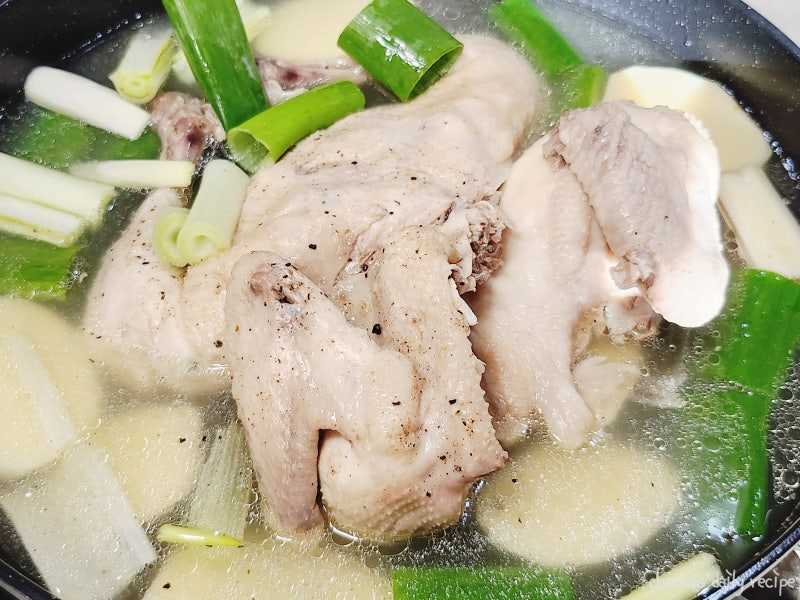 닭한마리 소스 레시피 백종원 닭한마리 양념장 연겨자소스 네이버 블로그