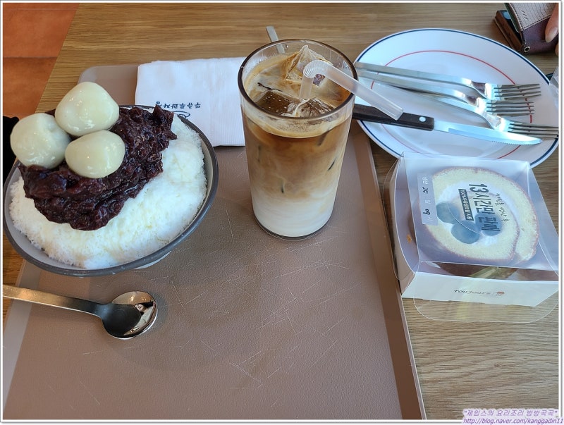 천안 뚜쥬르 빵집 우유팥빙수 마늘빵 네이버 블로그