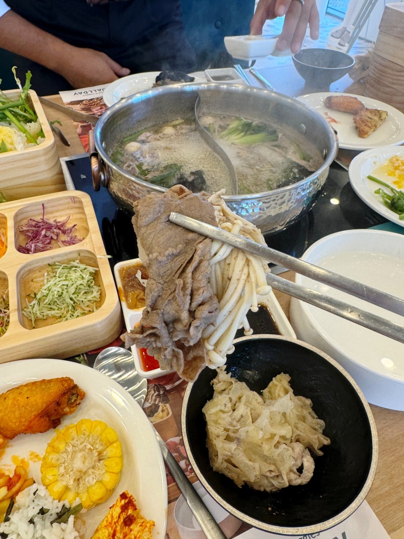 제주 샤브올데이 제주시 도남동 맛집 프리미엄 호텔식 샤브 뷔페 샤브올데이 네이버 블로그