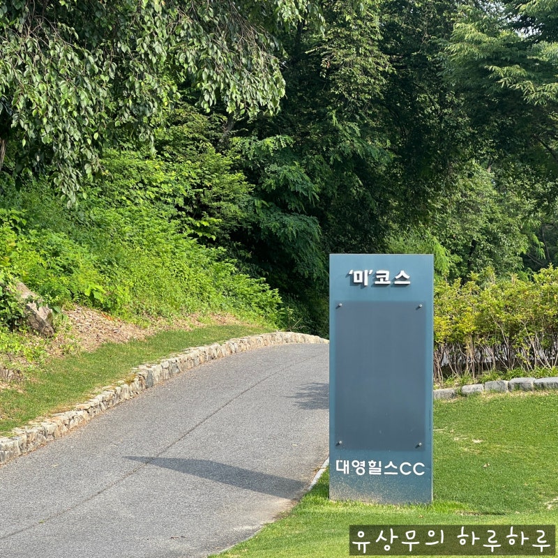 충주 대영힐스cc 미코스 모든 홀 사진과 공략 후기 네이버 블로그