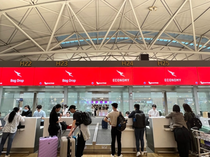 콴타스항공 예약, 좌석, 수화물, 체크인 후기 / 호주 입국신고서 작성 및 입국심사 (시드니-브리즈번 경유) : 네이버 블로그