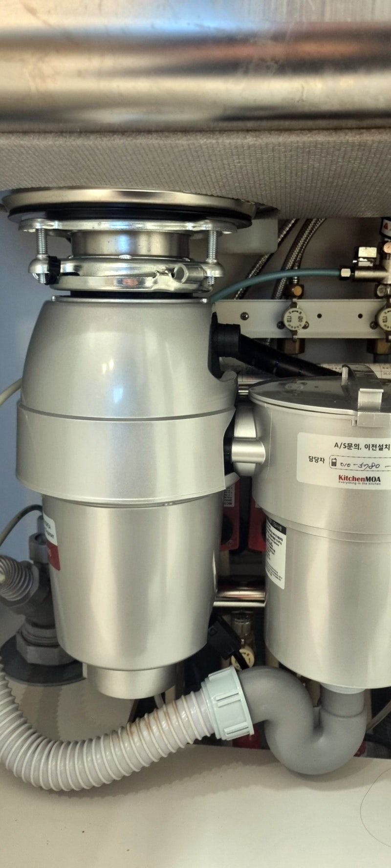 음식물 분쇄기 디스포저 철거 씽크대 배수구 교체 방법과 비용 : 네이버 블로그