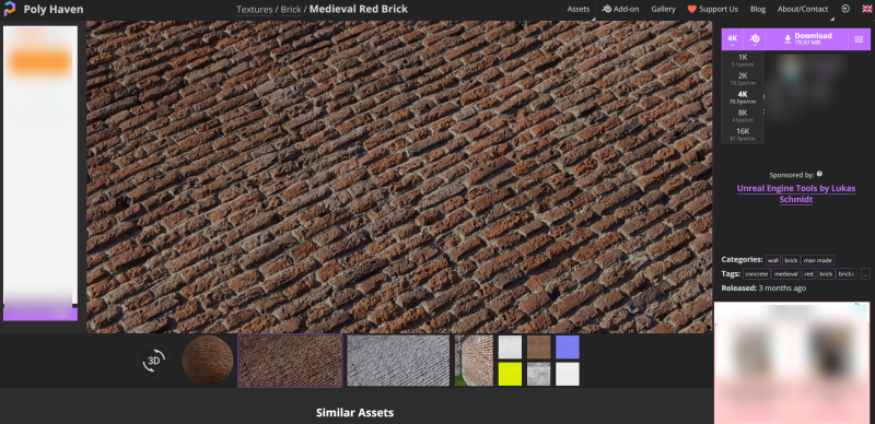 스케치업 3d 소스 사이트 poly heaven 폴리해븐 : 네이버 블로그