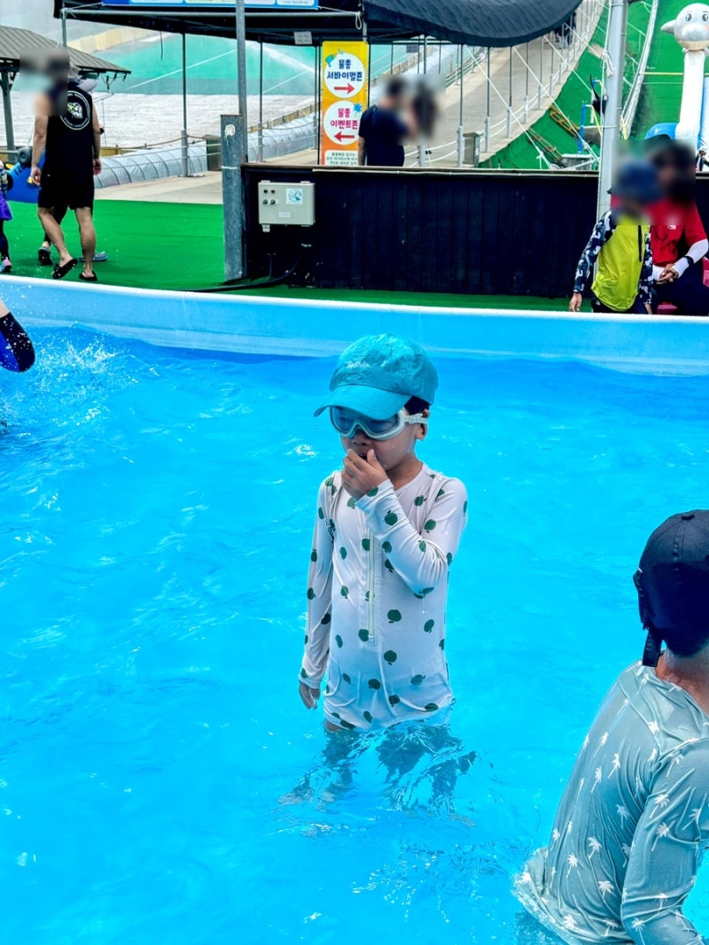 김포 사계절썰매장 여름 야외물놀이장 물썰매장 방문기 네이버 블로그