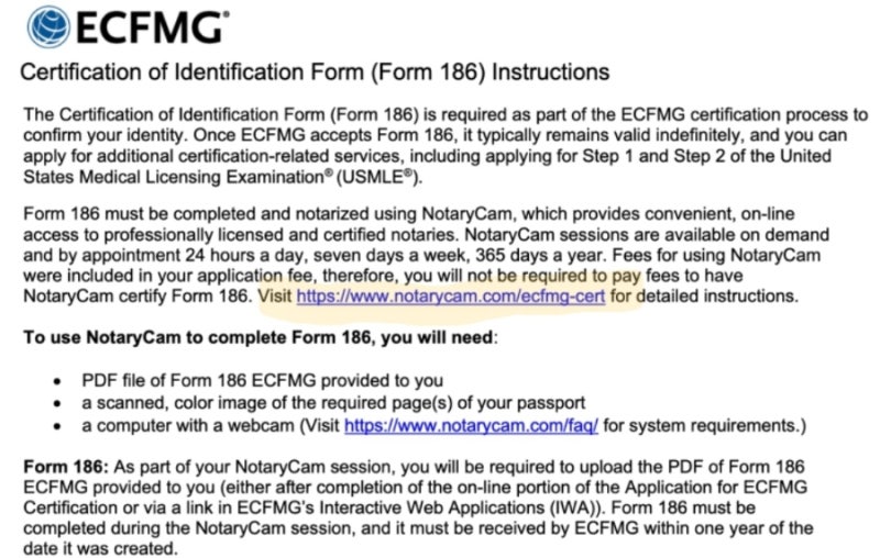 [USMLE - Step 0] USMLE 등록하기 세번째 - Notary cam : 네이버 블로그