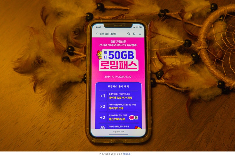 해외로밍 일본여행 준비물 유플러스 로밍패스 알차게 나눠쓰기 네이버 블로그