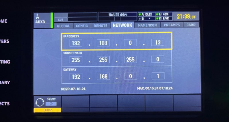 X32, M32 노트북 연결하기 : X32 Edit(Scenes 편하게 설정하는 법) : 네이버 블로그