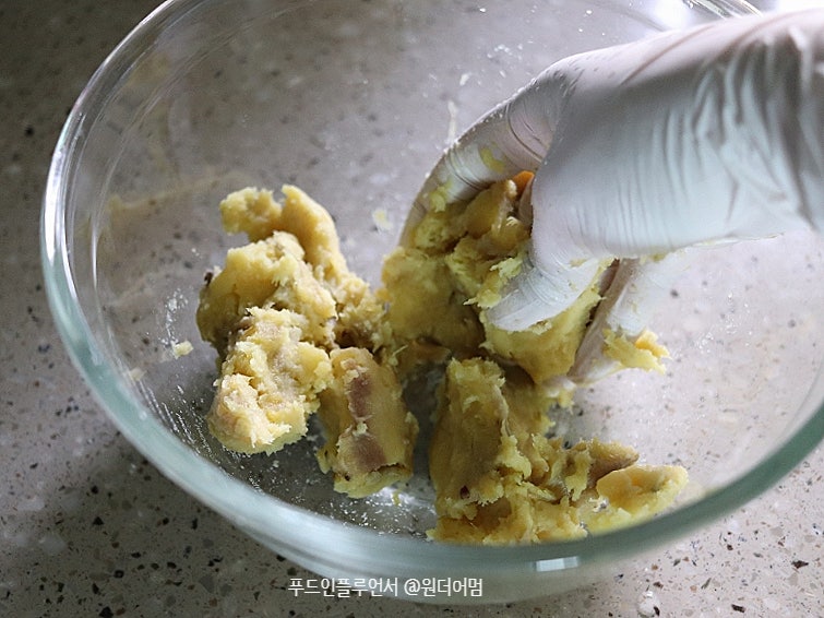 고구마깨찰빵 고구마빵 만들기 노밀가루빵 타피오카전분 레시피 네이버 블로그