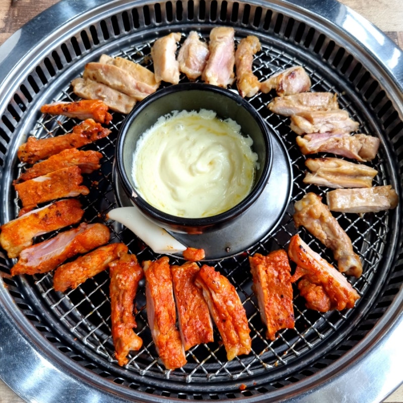 동막골 숯불닭갈비