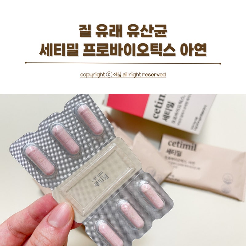 임산부 여성 질 유래 유산균 추천 세티밀 프로바이오틱스 아연 생유산균 네이버 블로그