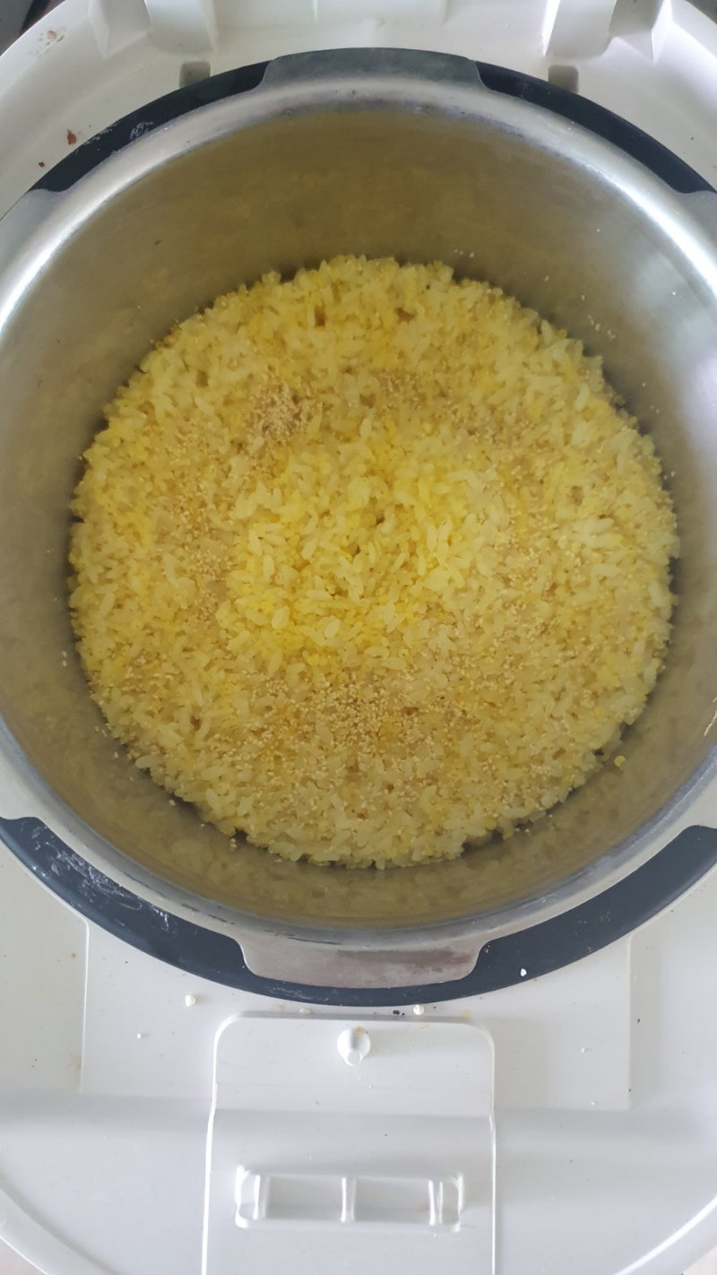 강황밥 밥 맛있게 짓는법 강황 먹는법 네이버 블로그