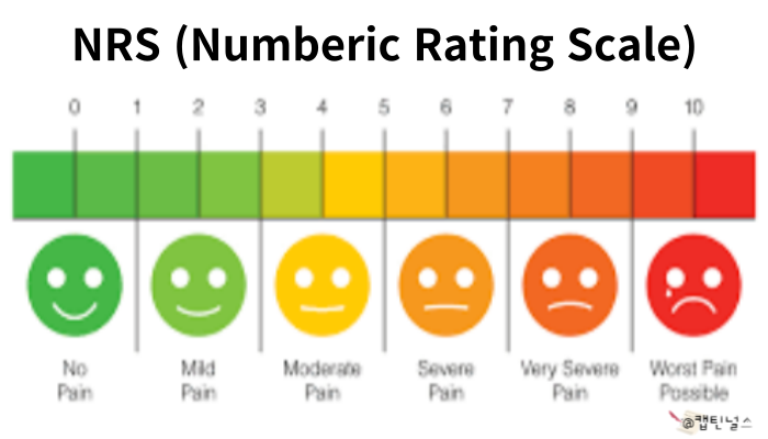 통증사정도구 NRS 적용 방법 및 통증 척도를 확인하는 NRS 장점과 단점 : 네이버 블로그