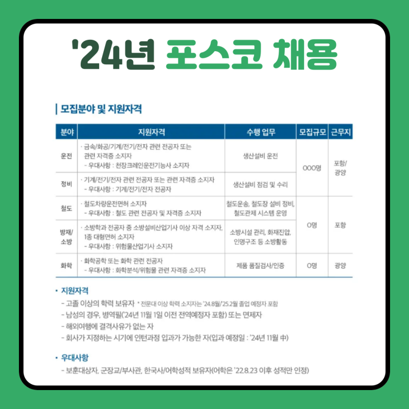 New 포스코 생산기술직 채용 총정리 생산직 자소서 분석인턴 연봉 네이버 블로그