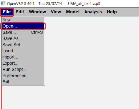 OpenVSP을 이용한 항공기(UAV, UAM) 기초 개념설계 : 네이버 블로그