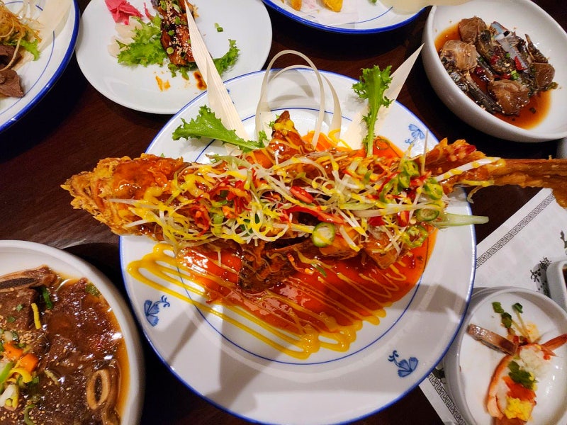 광주 상무지구 한정식 상지 상견례 맛집 송학한정식 내돈내산 리뷰코스 요리 주차 광주 돌잔치 네이버 블로그