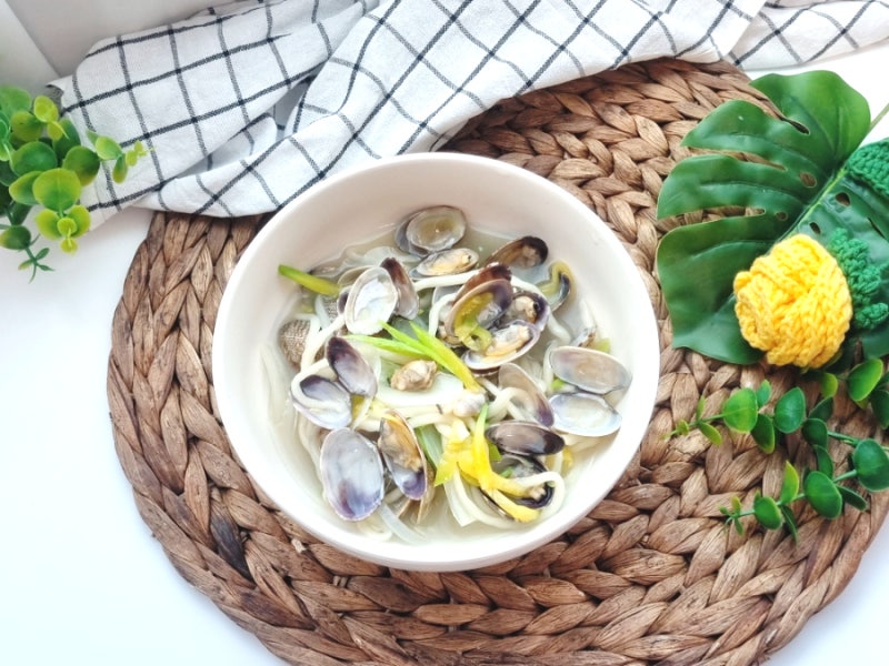 바지락칼국수 만드는법 시원한 조개 해물칼국수 끓이는법 네이버 블로그