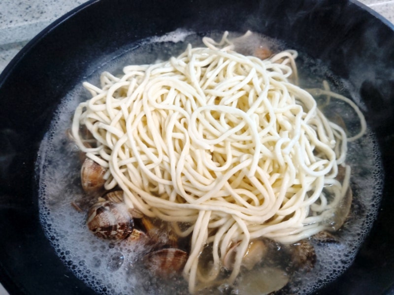 바지락칼국수 만드는법 시원한 조개 해물칼국수 끓이는법 네이버 블로그