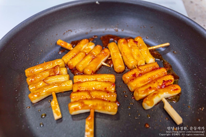 떡꼬치 만드는 법 떡꼬치 소스 레시피 밀떡꼬치 양념 집에서 간단한 간식 만들기 네이버 블로그