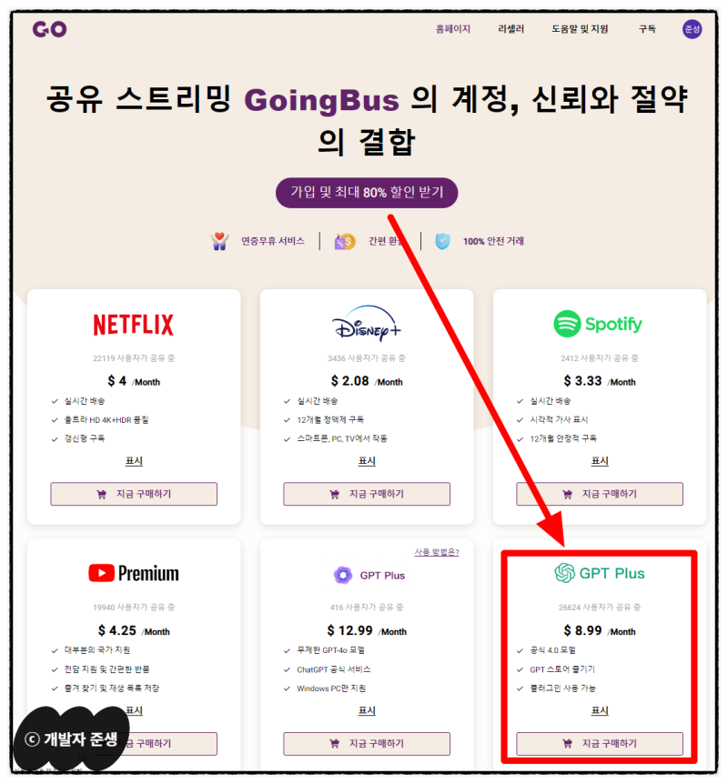 챗GPT 무료 유료 차이점과 사용법 & 챗지피티 65% 가격 할인 받는법 (ft. 고잉버스 Goingbus) : 네이버 블로그