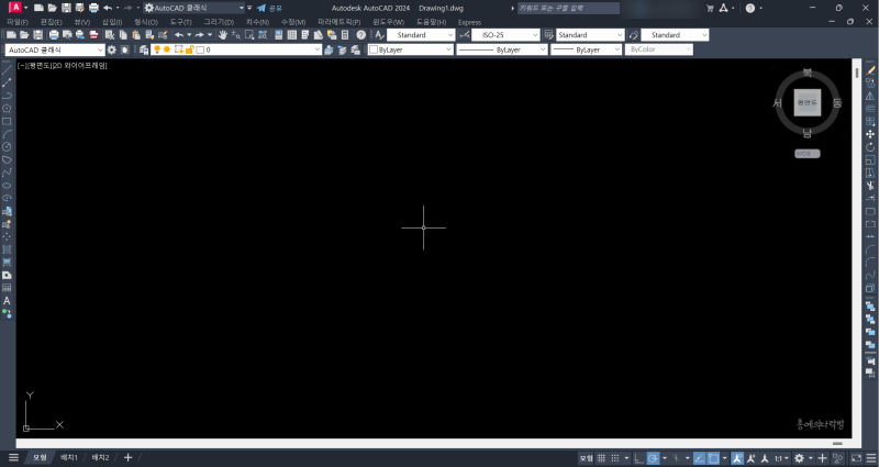 AutoCAD Classic.cuix 오토캐드 클래식 모드 파일 및 적용법 : 네이버 블로그