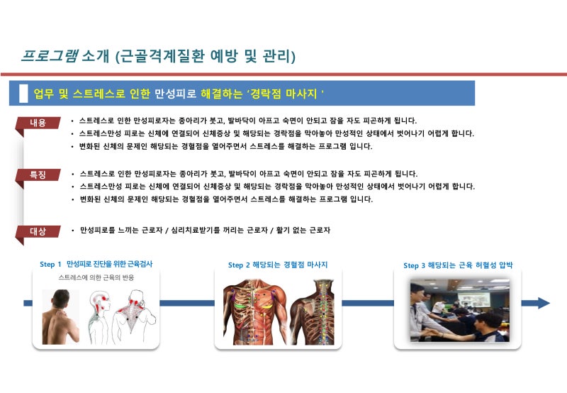 Khse 산업안전보건교육근골격계질환 예방교육건강증진활동 프로그램 안내출강집체 네이버 블로그