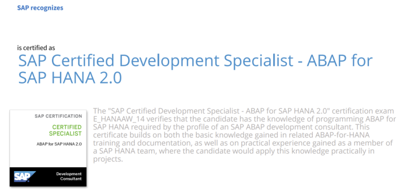[자격증] SAP Certification 접수방법 : 네이버 블로그