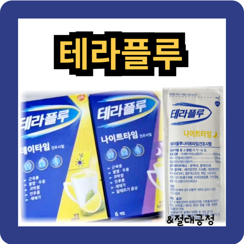 효과 빠른 감기약 테라플루 성분 효능효과 발현시간 부작용 네이버 블로그