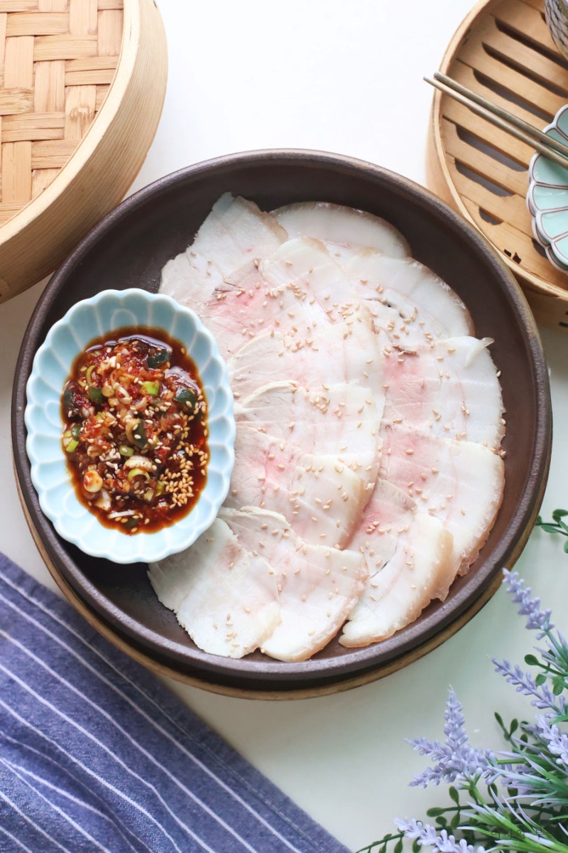 돼지 고기 앞다리살 수육 맛있게 삶는법 시간 정호영 냉수육 네이버 블로그