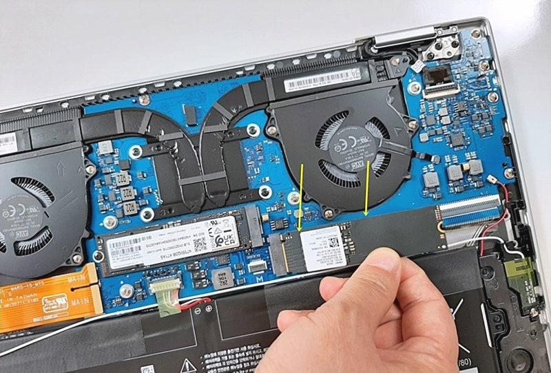 삼성 갤럭시북 프로 360 NT950QDB-K71A, SSD 추가 장착 업그레이드 방법 : 네이버 블로그