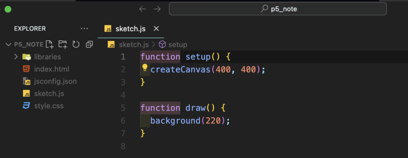 [p5.js] p5.js 를 VS Code 에서 세팅하는 방법 : 네이버 블로그