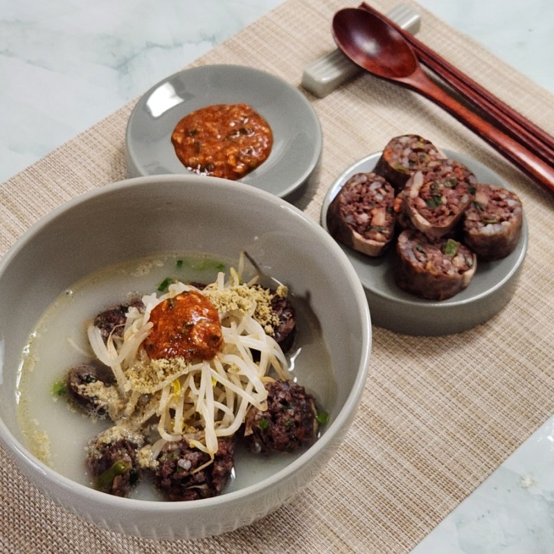 순대국 만들기 얼큰 순대국 양념장 순대국밥 다대기 레시피 남은 순대요리 네이버 블로그