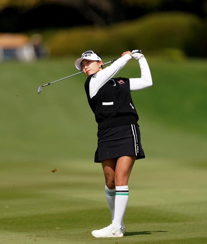 골프 선수 스윙 감상, KLPGA 투어 시즌 4승 도전 배소현 스윙 감상하기 : 네이버 블로그