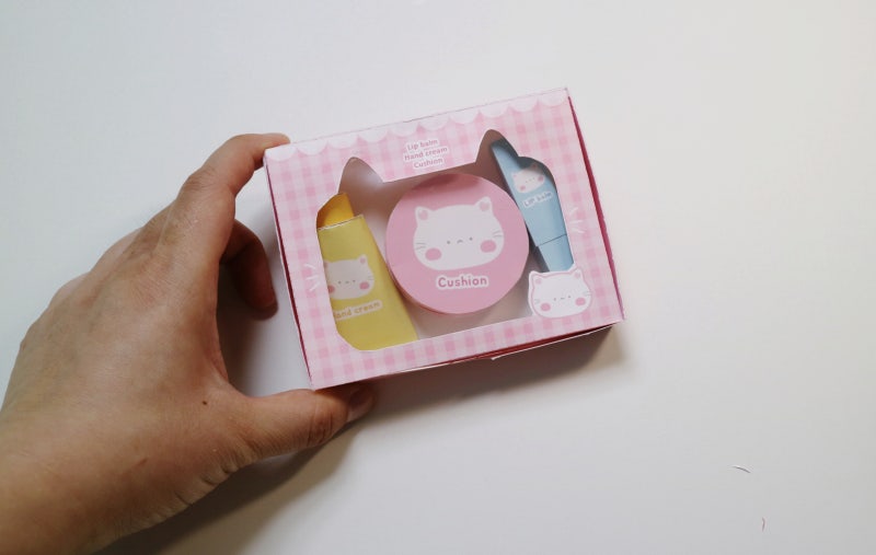 종이로 만들기 화장품 세트 (립밤, 핸드크림,쿠션) 무료도안 : 네이버 블로그