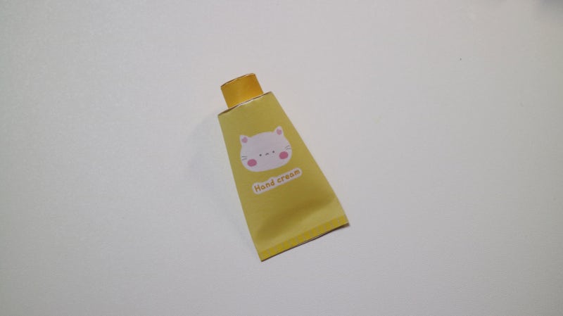 종이로 만들기 화장품 세트 (립밤, 핸드크림,쿠션) 무료도안 : 네이버 블로그