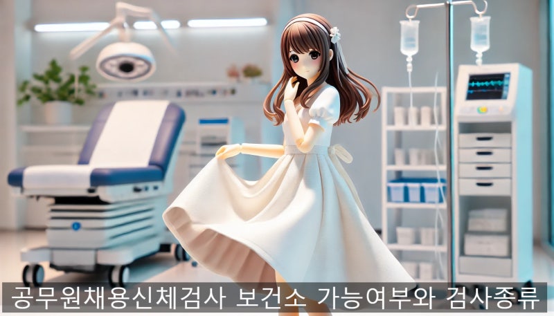 공무원채용신체검사 보건소 가능여부와 검사종류 네이버 블로그