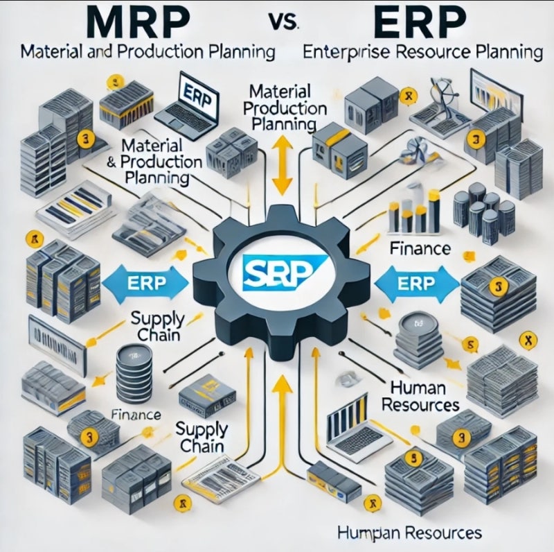 [생산계획]MRP vs ERP vs SAP 간단히 차이점 비교해 보자 : 네이버 블로그