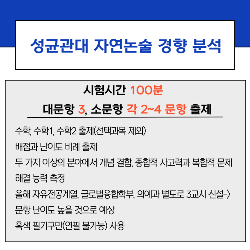 2025 성균관대학교 논술 성균관대성대 논술 일정 기출 최저 경쟁률까지 네이버 블로그