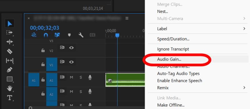 프리미어 프로 오디오 편집 - 볼륨 조절하기, 자동 조절 방법 : 네이버 블로그