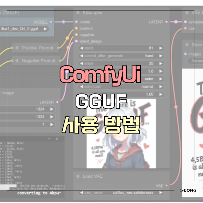 ComfyUI GGUF 사용방법 : 네이버 블로그