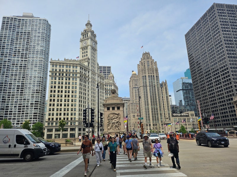 미국 시카고 여행 | 시카고 문화 센터 Chicago Cultural Center | 트리뷴 타워 Tribune Tower ...