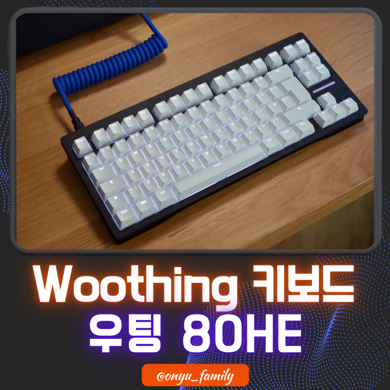 Wooting 우팅 80HE 게이밍 키보드 리뷰 : 60HE와 비교 : 네이버 블로그