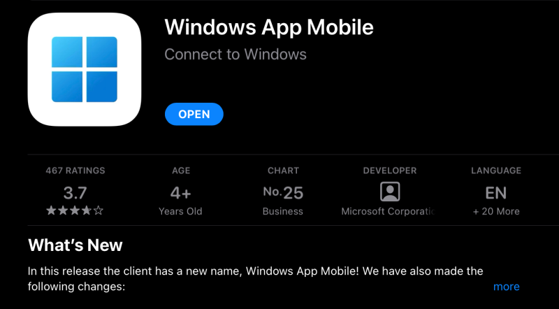 아이패드에서 윈도우 원격접속 : Windows App Moblie : 네이버 블로그