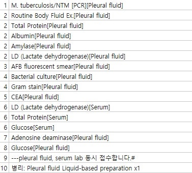 Pleural effusion (흉막삼출액) 의 모든 것 : pleural lab, Light's criteria로 ...