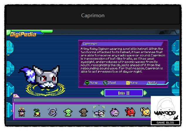 디지털테이머즈리본2(디리본2) 유년기2 종류 & 진화 조건 공략, 디지몬 : 네이버 블로그